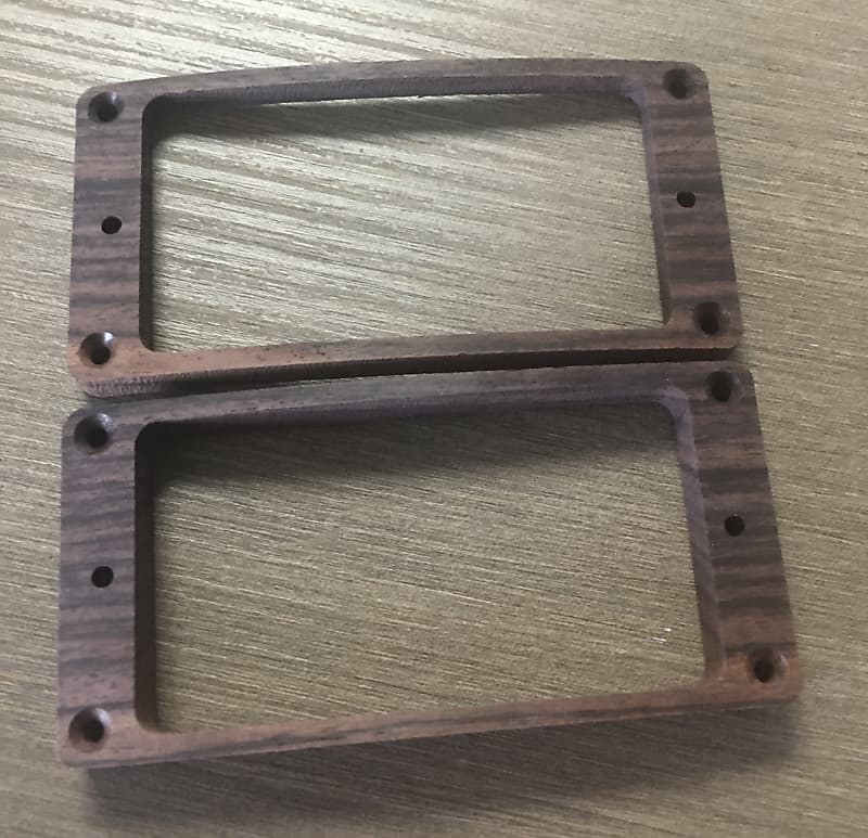 Guilford Indian Rosewood Pickup Ring Set - fits Gibson Les | Reverb
