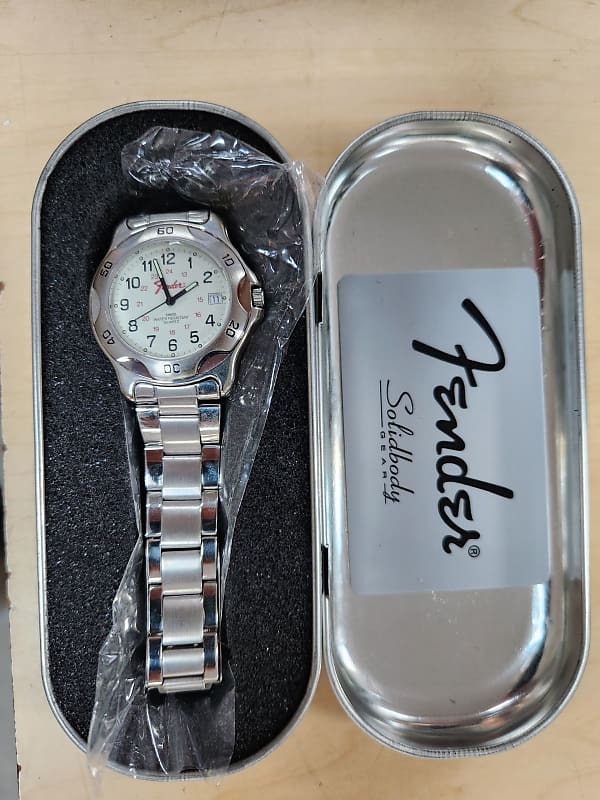 Fender Men's Watch New Old Stock w case circa-90's ? - | Reverb