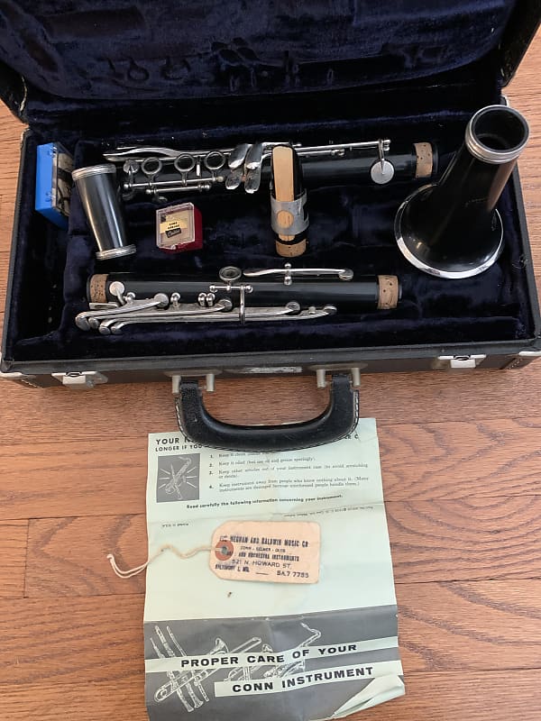 C.G. Conn 16N Clarinet 1900 Black Serial #36834 | Reverb