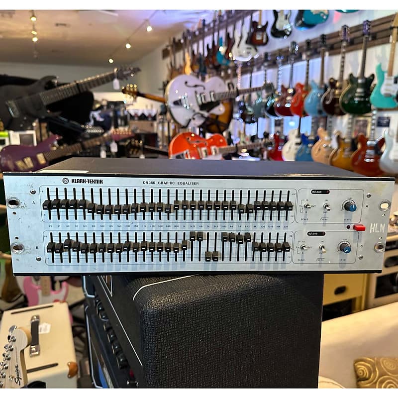 Klark-Teknik DN360 Dual-Channel Third-Octave Graphic | Reverb