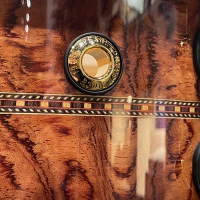 Pearl MWAC1450S/N Natural Walnut Burst Bubinga Rosette Inlay | Reverb