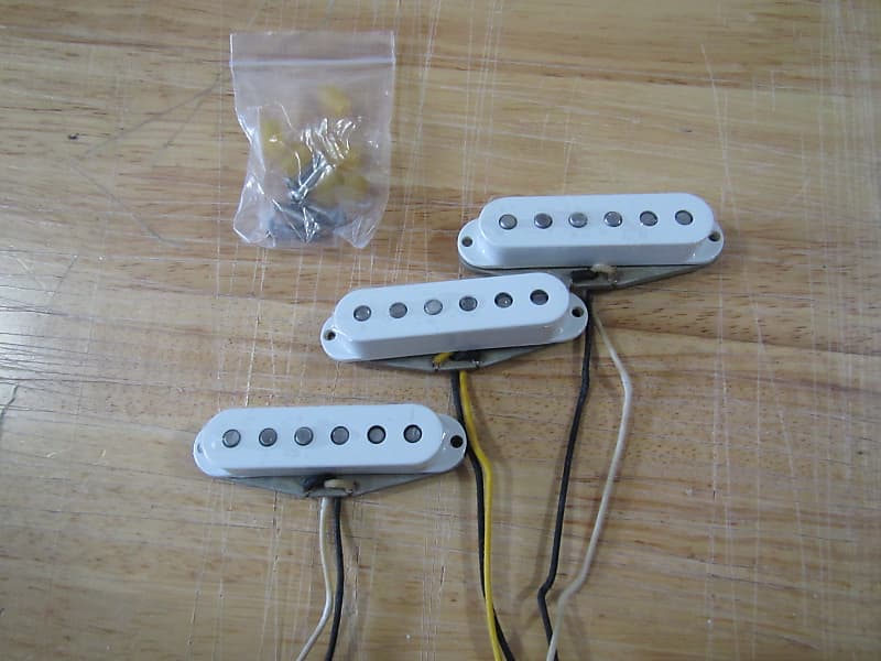 Tonerider TRS4 Alnico II Blues Strat set - white | Reverb