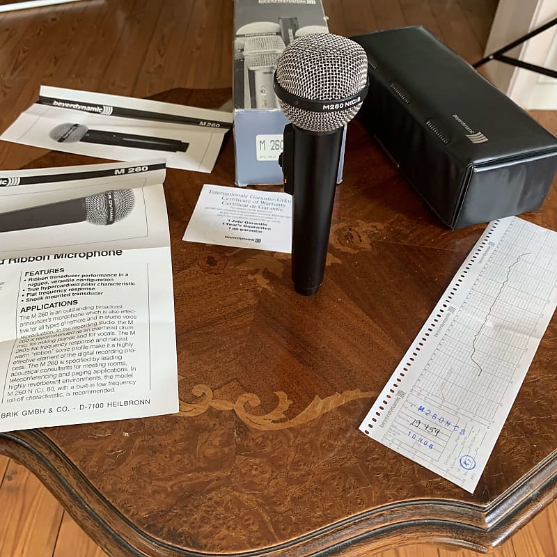 Beyerdynamic M260 N (C) S Vintage ribbon microphone | Reverb