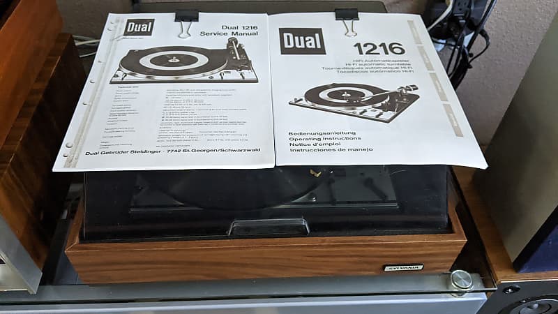 Vintage 1972 Made in Germany Dual 1216 Sylvania Model Fully | Reverb