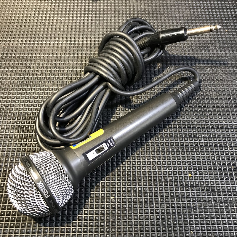 Vintage Fostex M201 Dynamic Unidirectional Microphone | Reverb