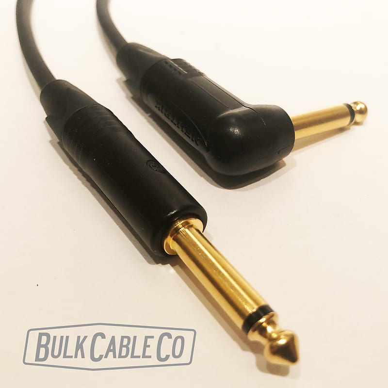 20 FT - Lava Mini ELC Guitar Cable - Neutrik NP2RX-B Right | Reverb