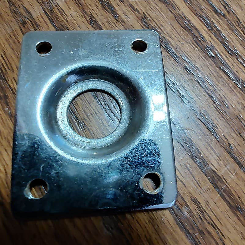 Ibanez vintage output plate, worn chrome | Reverb