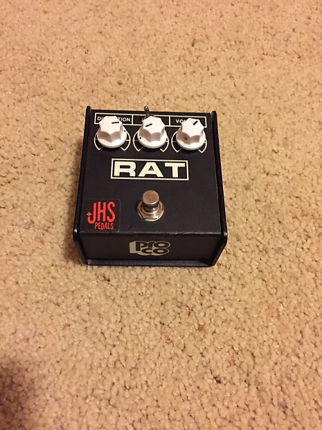 ProCo The Rat 2 JHS Pack Rat Mod 1988 Black | Reverb