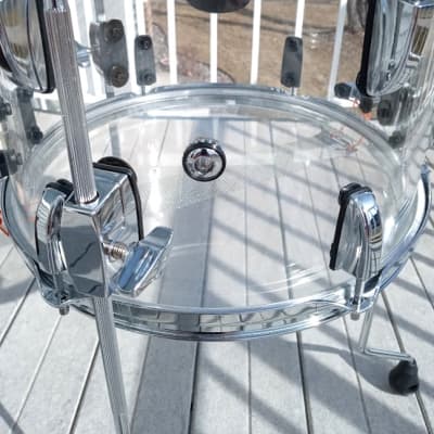 Pearl Crystal Beat 13x9" Floor Snare tom drum SNOM *rare* NEW | Reverb