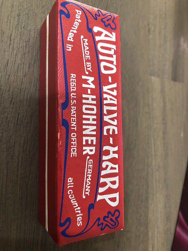 Hohner Auto Valve Harmonica vintage Germany mouth harp Key of | Reverb