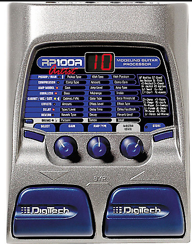 DigiTech RP100A Silver Metallic | Reverb