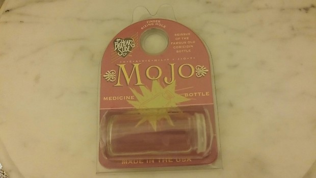 Big Mojo Heart Medicine Bottle Slide Glass | Reverb