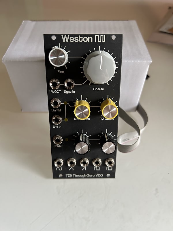Weston Precision Audio TZ0 Thru-Zero VCO - Black | Reverb