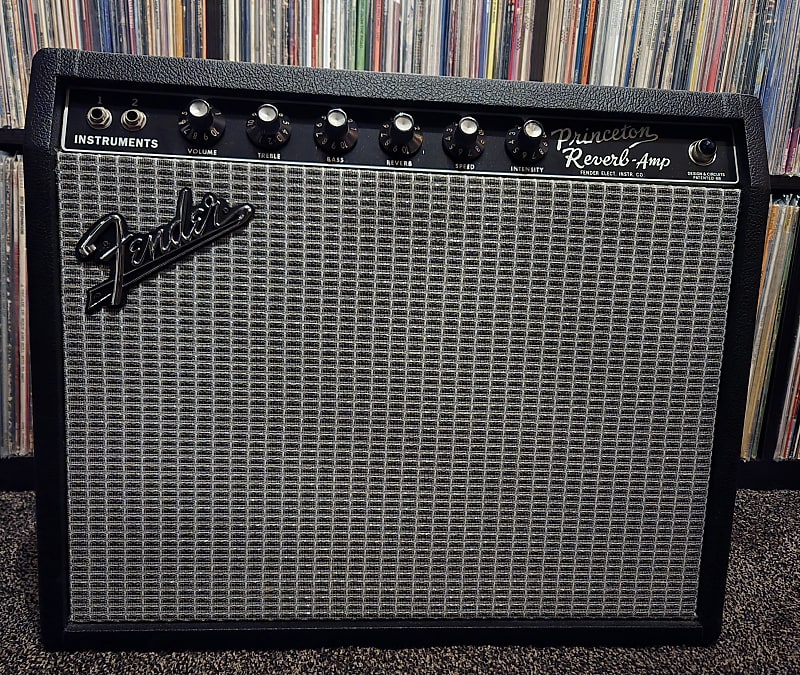 Fender Princeton Reverb 1981 - Blackface | Reverb