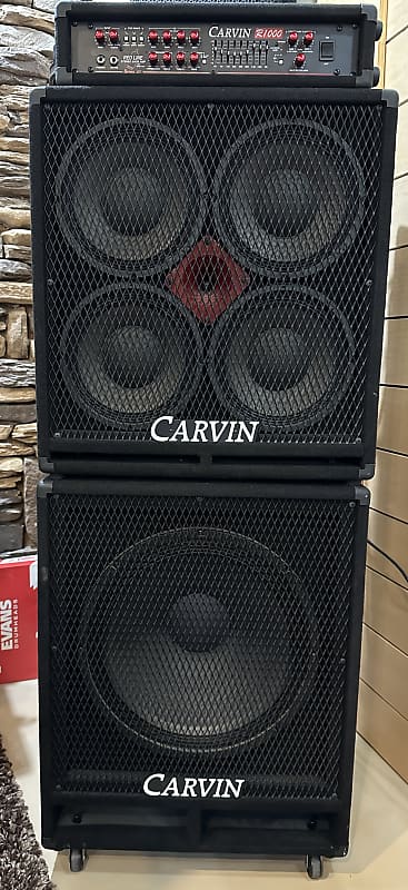 Carvin Series III R1000 Red Line Bass Amp | Reverb