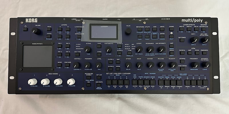 Korg Multi/Poly Module Analog Modeling Synthesizer | Reverb