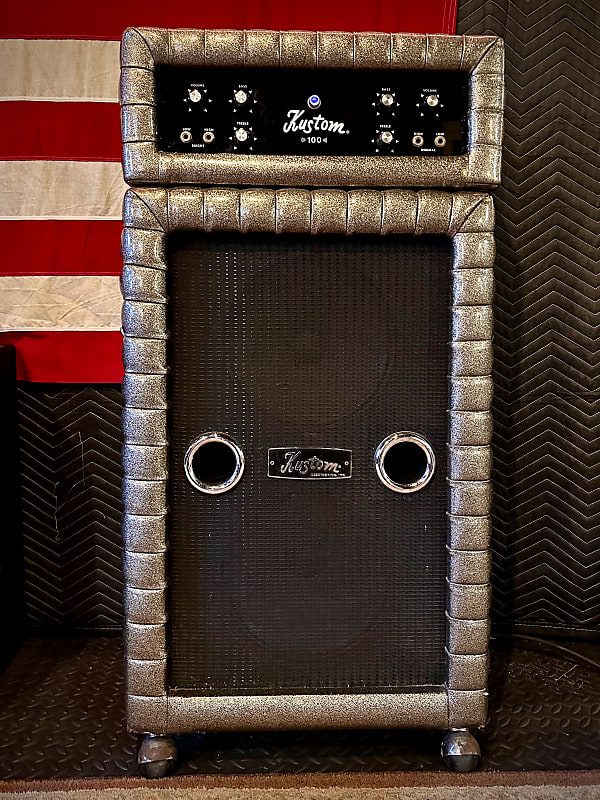 Kustom K-100 Circa 1968 - Silver Sparkle | Reverb