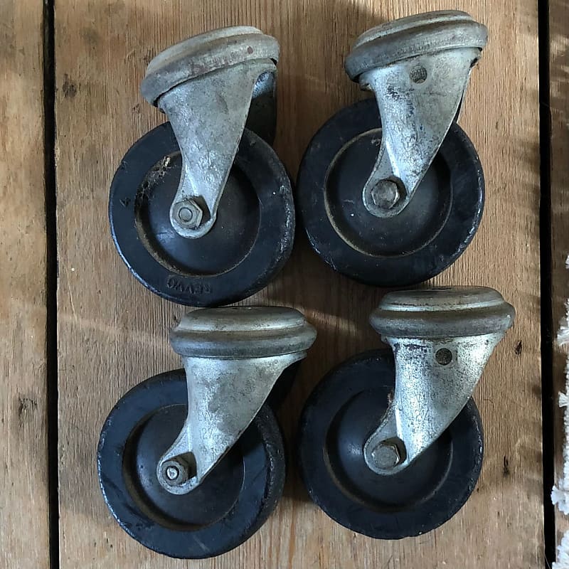Vintage Revvo 4x12 cabinet Castors / wheels 1960's | Reverb