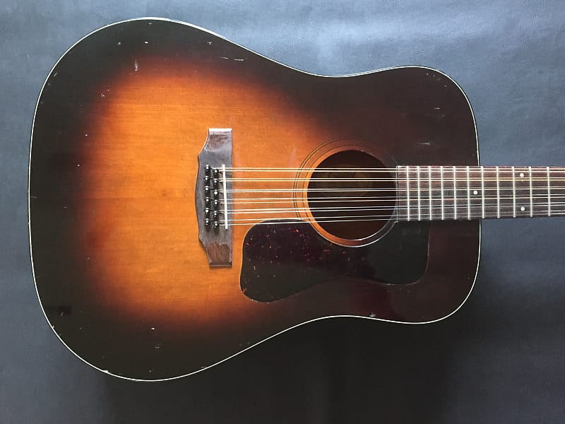 Guild D-212 S 1979 Sunburst | Reverb