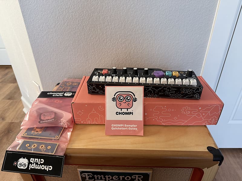 Chompi Club Sampler and Synthesizer 2024 - Black w/extras | Reverb