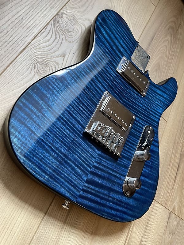 Warmoth Flamed Maple Chambered Tele Body | Reverb Deutschland