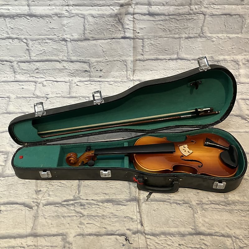 B&J Music Corelli Violin Full Size 4/4 with Bow and Case | Reverb