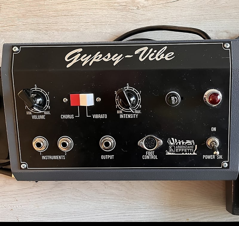 Argenziano Effetti Gypsy vibe 2022 - Black | Reverb UK