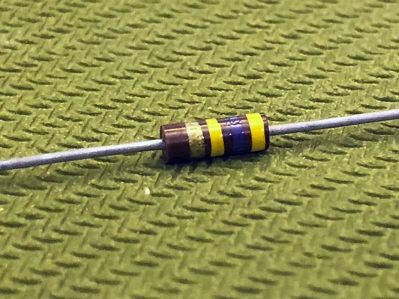 NOS (1970's) Allen-Bradley Carbon Comp Resistor - 470k Ohm - | Reverb