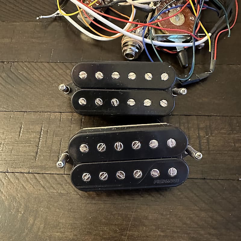 Fishman Fluence Tim Henson Pickup Set and Electronics - Black | Reverb