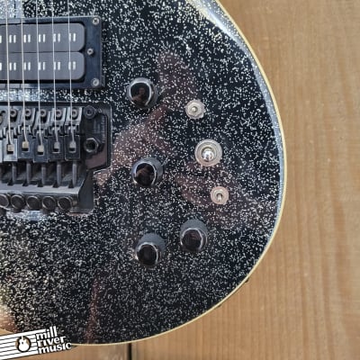 Jarrell Guitars JZS-1F Star Dust Black Sparkle Floyd Rose | Reverb