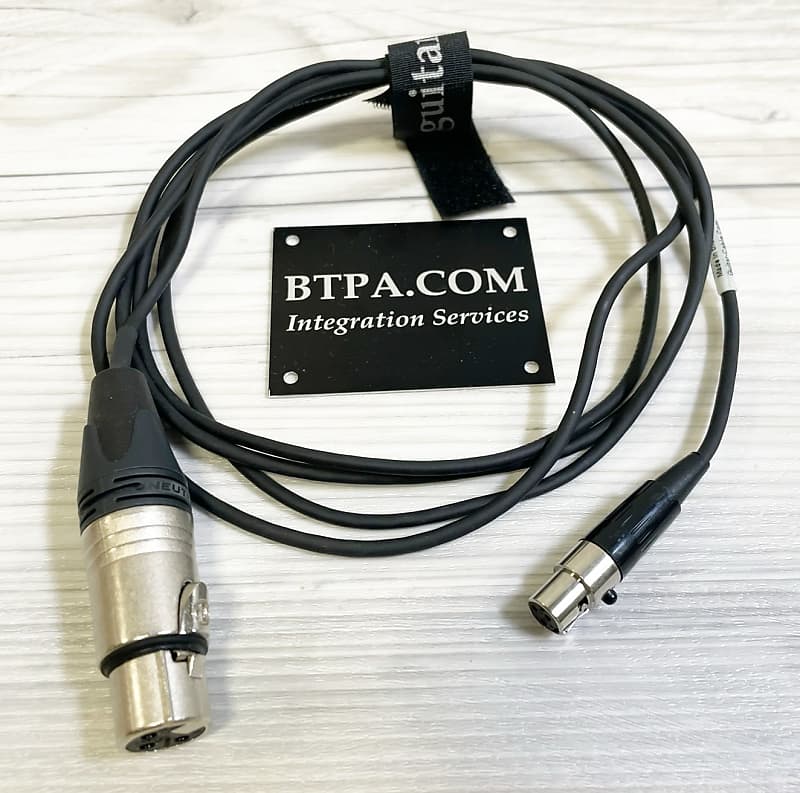 Best-Tronics Pro Audio 6 Foot TA3F Mini-XLR Female to Female | Reverb
