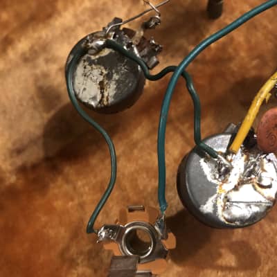 Vintage Gibson Centralab Pots Wiring Harness Les Paul SG 335 | Reverb