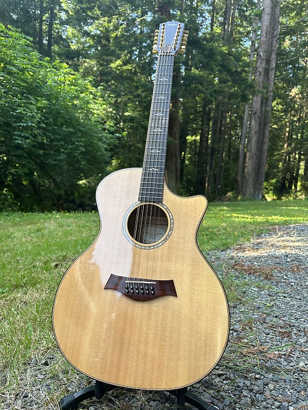 2002 Taylor 654 CE LTD 12 String Acoustic Guitar | Reverb