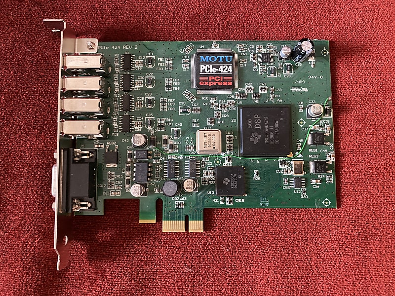 MOTU PCIe-424 PCI Express card • for 2408 etc etc • $275 | Reverb