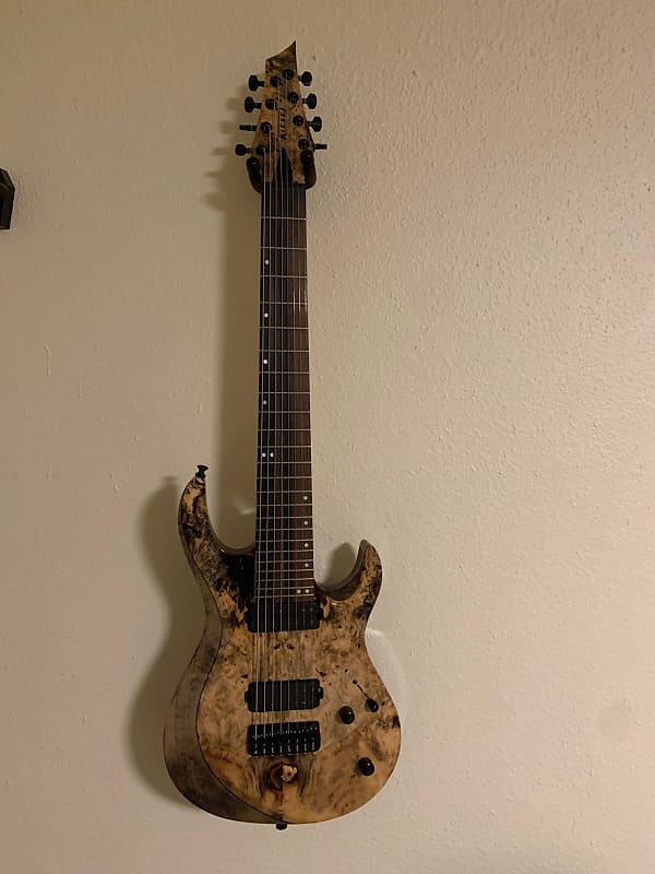 Kiesel Aries 8 Buckeye Burl Top Fishman Keith Merrow | Reverb
