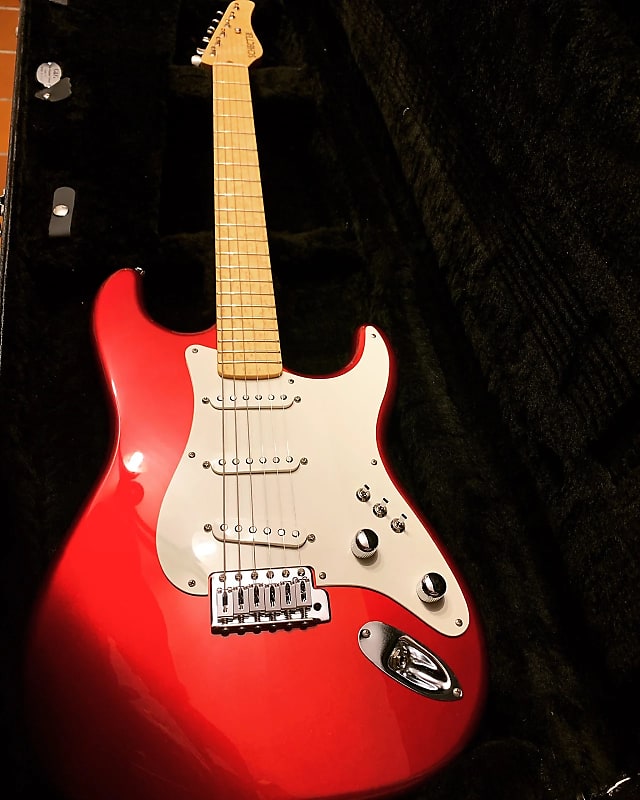 Schecter Sultans Red - Custom shop - Mark Knopfler | Reverb