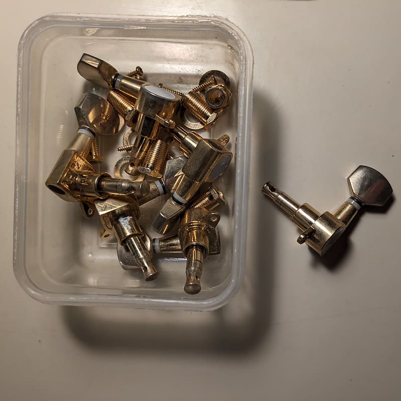 OEM 6-in-line tuners - Gold | Reverb UK