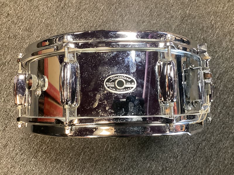 Slingerland Steel Snare 14" | Reverb