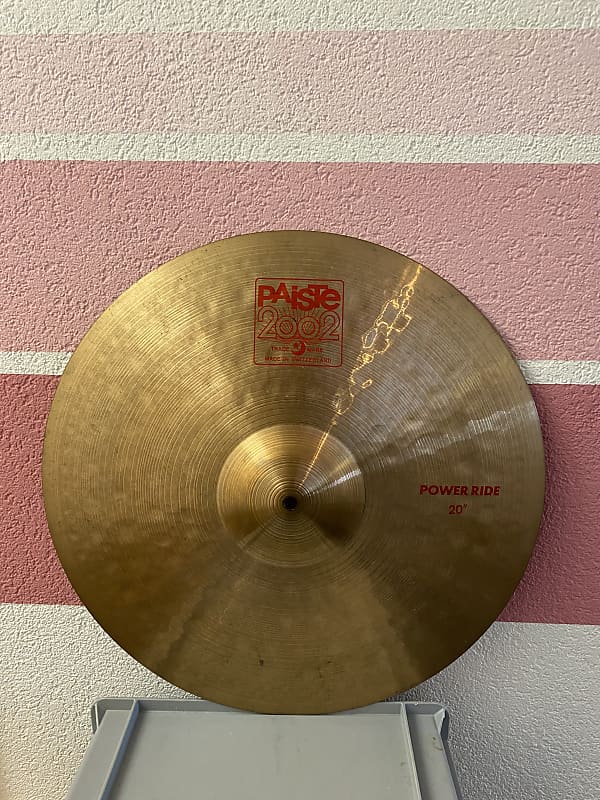Paiste 2002 20” Power Ride | Reverb