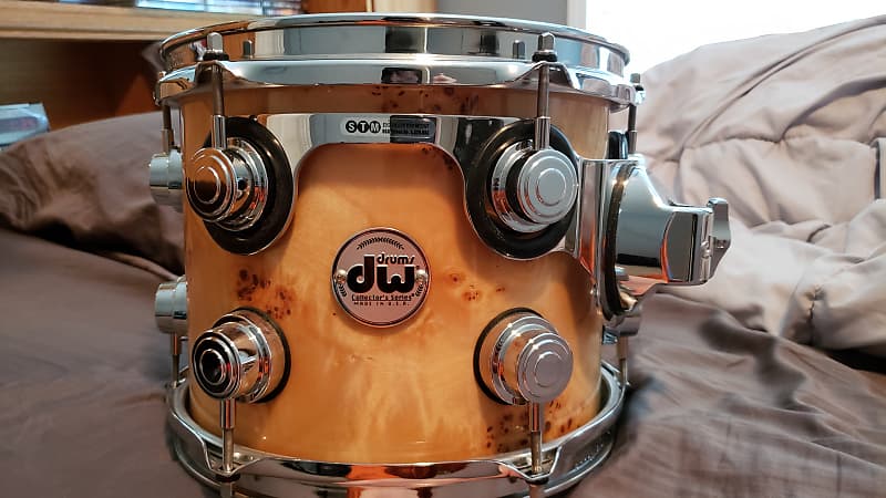 DW Collectors Exotic Mapa Burl Tom | Reverb
