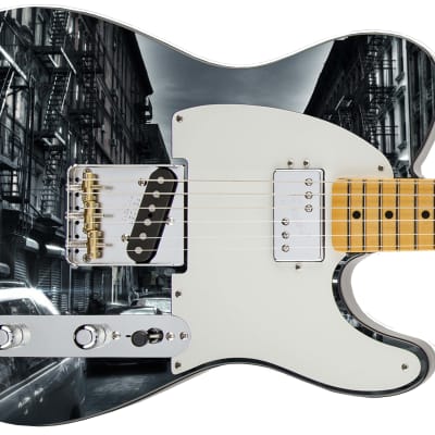 Sticka Steves Guitar Skin Axe Wrap Re-skin Bronx One | Reverb Canada