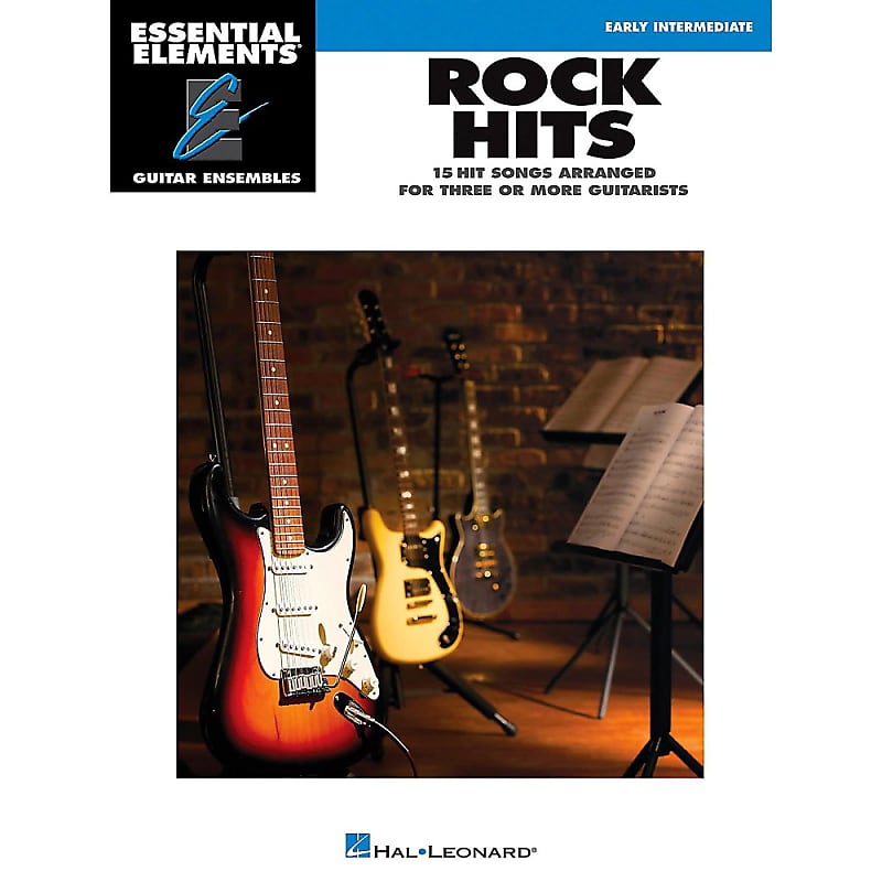 Hal Leonard Rock Hits - Essential Elements Guitar Ensembles | Reverb