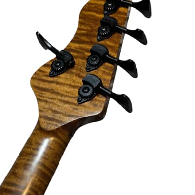 Alpher Instruments MAKO ELITE FRETLESS 2017 - NATURAL OIL | Reverb