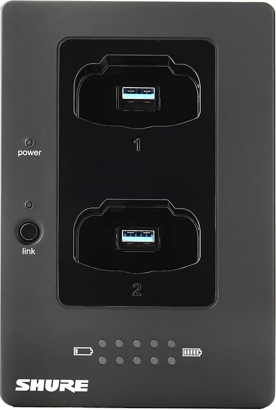 Shure MXWNCS2 2-Port Networked Charging Station | Reverb