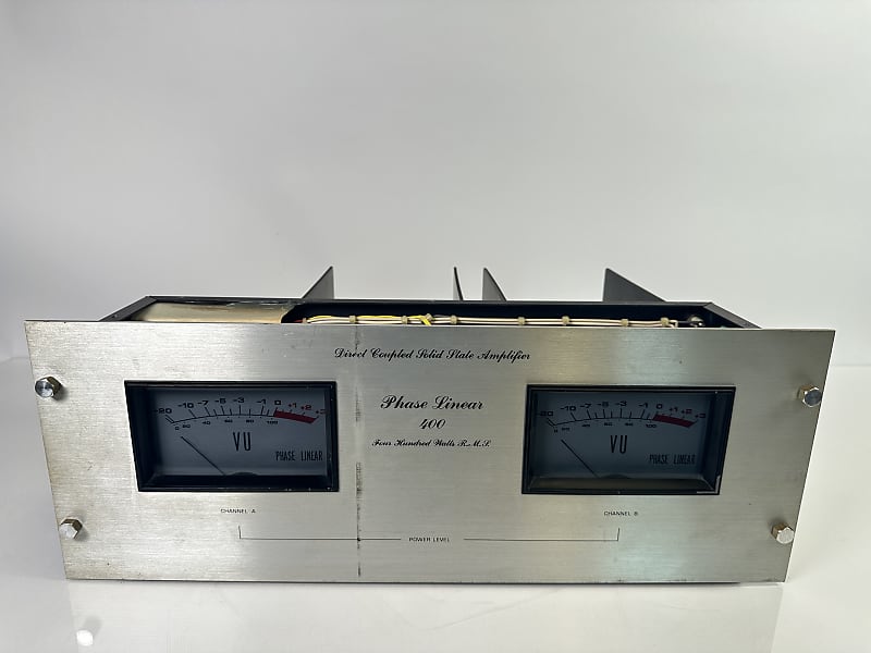 Vintage Phase Linear 400 Direct Coupled Solid State Stereo | Reverb