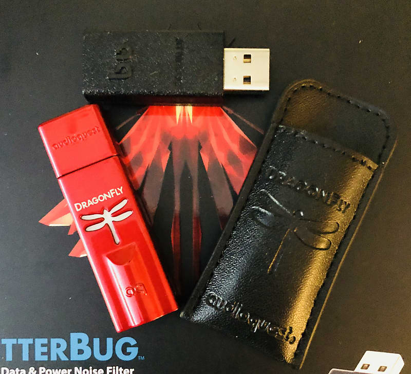 AudioQuest DragonFly Red DAC + Jitterbug Filter + iPhone | Reverb