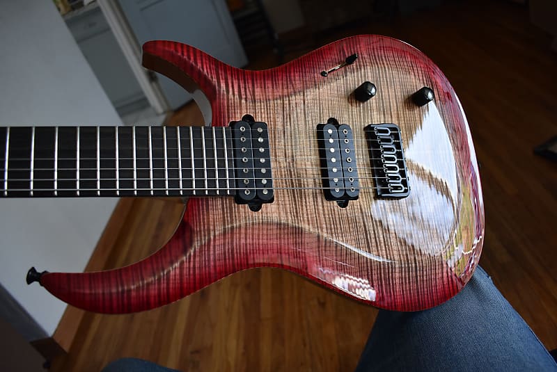 Kiesel Crescent 7 string guitar, Gorgeous condition, | Reverb