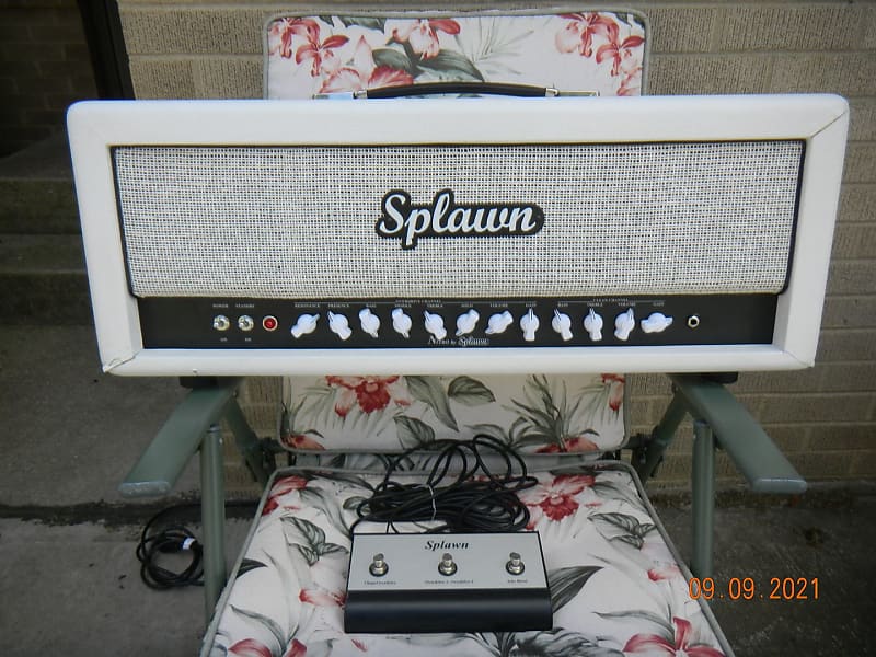 Splawn Nitro KT88's 2019 White Tolex | Reverb