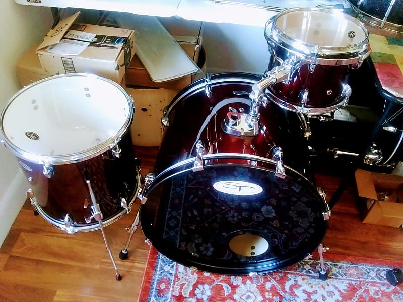 Sound Percussion Labs 3-Pc Pro Pack - Wine Red..NEW! | Reverb