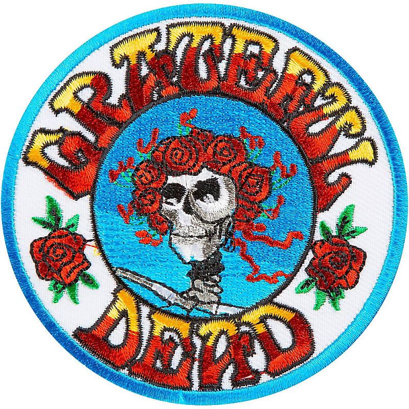 C&D Visionary Grateful Dead Skull & Roses Patch | Reverb